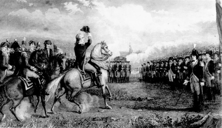 Gen. George Washington and the Continental Army rely on God in the ...